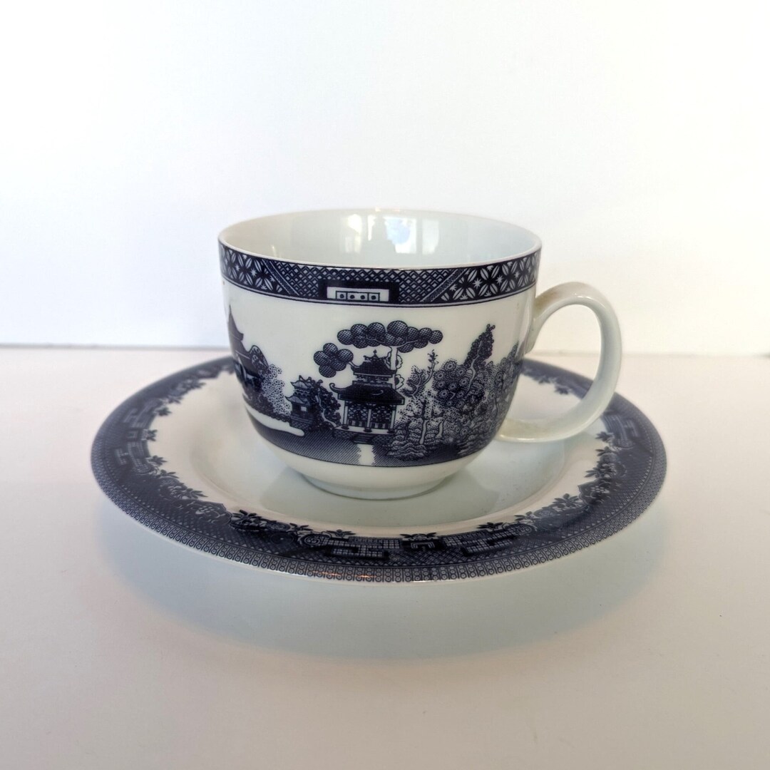 Burton & Burton Cup and Saucer, Made in China, Vintage - Etsy