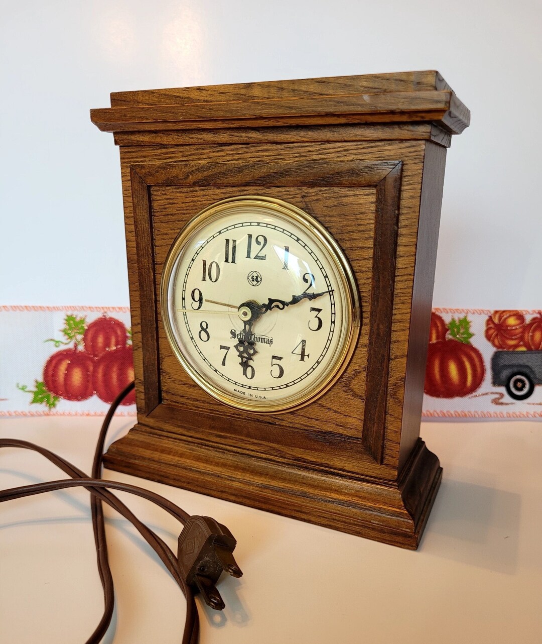 Seth Thomas Clock, Vintage Electric Clock With Alarm for Any Room in ...
