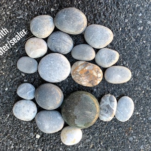 Moon Shadow Stones 10 Lb Sample Size for Rock Painting Kindness Rocks ...