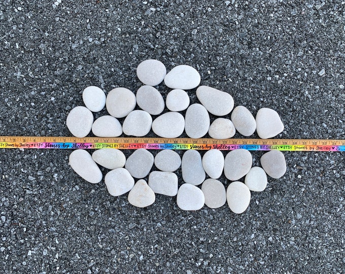 Sugar Stones Natural Ocean Tumbled Light Stones for Kindness Rock ...