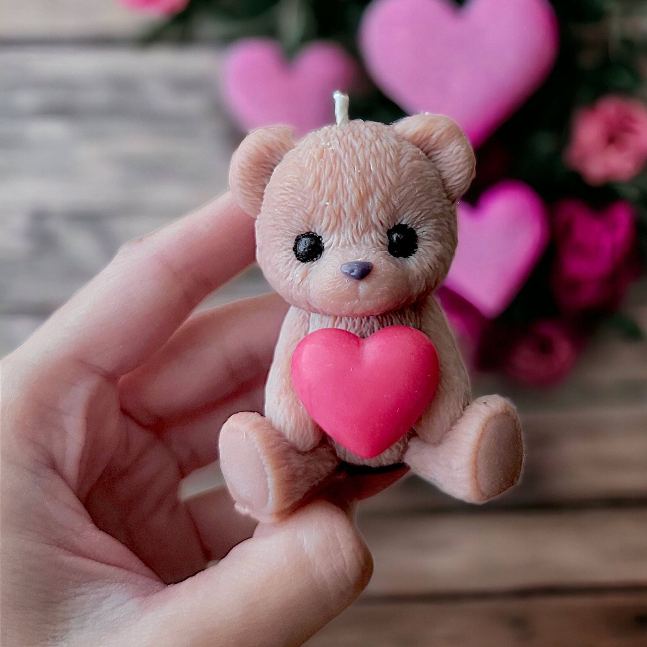 Teddy Bears Candle Set Valentine's Gift Ideas for Him or Her - Etsy