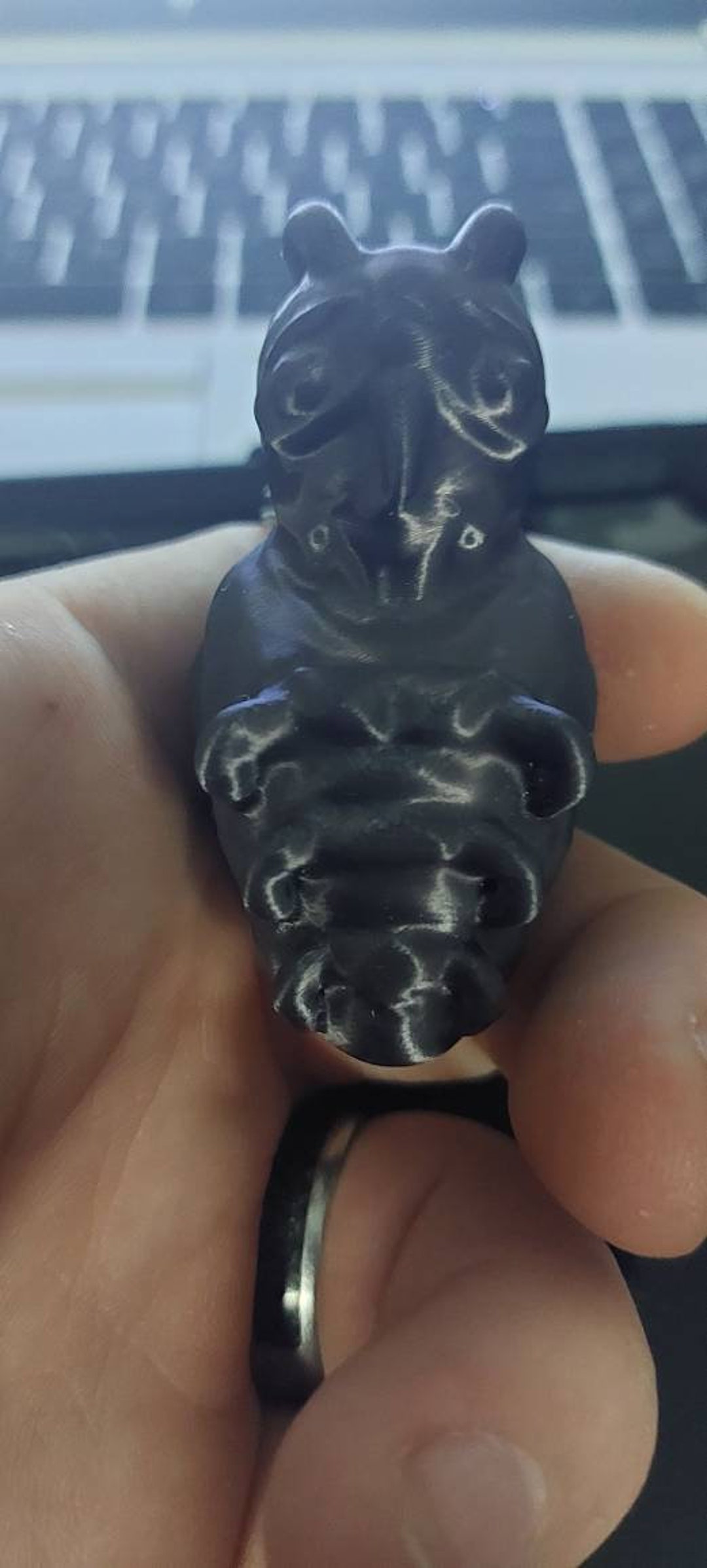 3d Printed Mothman Baby Keychain Fallout Version Printed in - Etsy