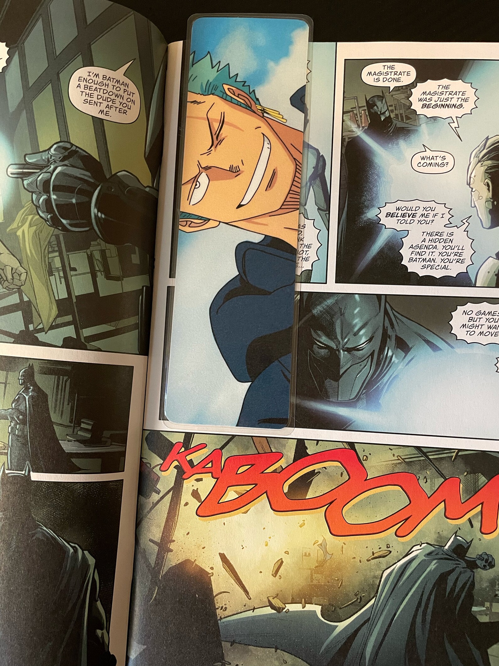 Roronoa Zoro Bookmark One Piece Laminated Bookmark - Etsy Canada