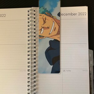 Roronoa Zoro Bookmark One Piece Laminated Bookmark - Etsy Canada