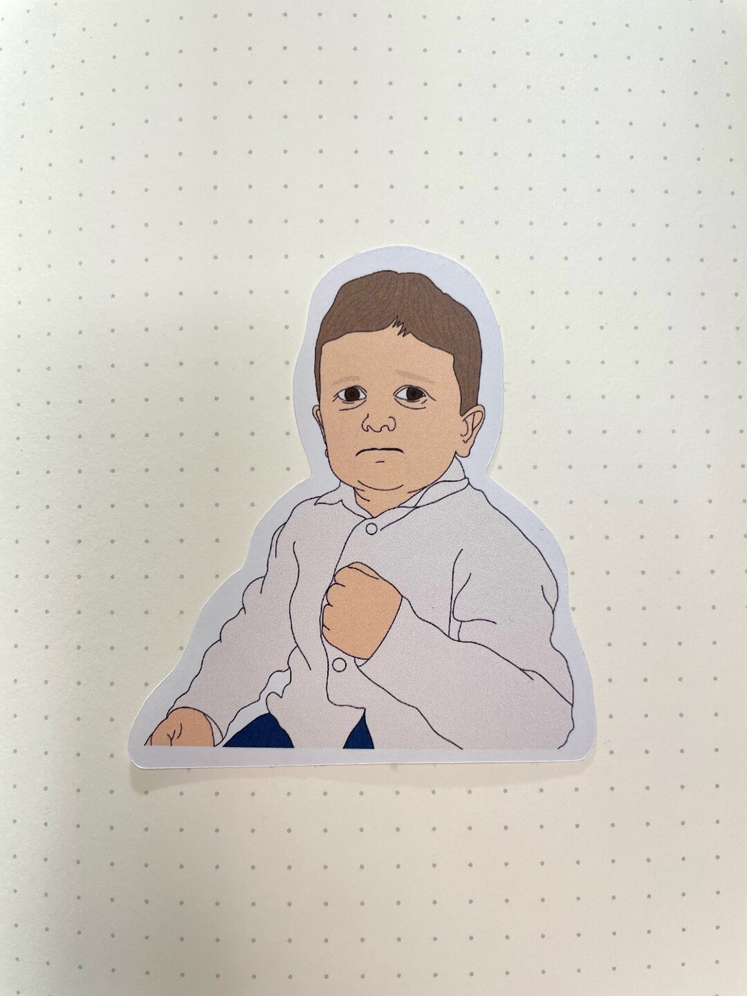 Hasbulla Sticker Matte Stickers - Etsy