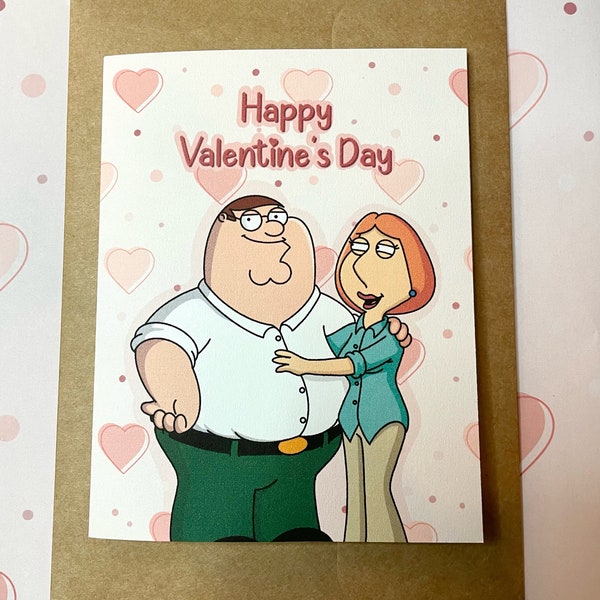 Family Guy Valentines Day Card - Etsy