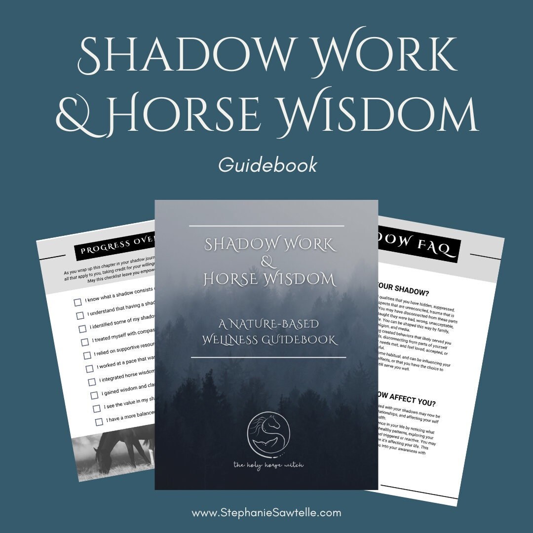 Guidebook, Shadow Work & Horse Wisdom Guidebook, 20+ Pages Digital ...