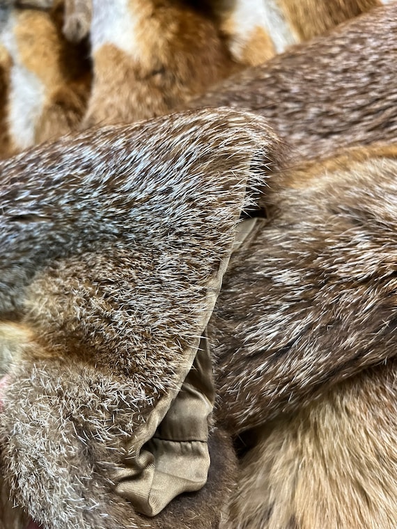Luxury Real fox fur coat, Vintage Canadian Red Fox Co… - Gem