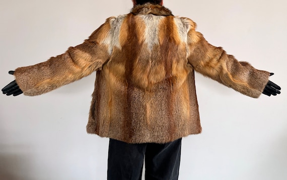 Luxury Real fox fur coat, Vintage Canadian Red Fox Co… - Gem