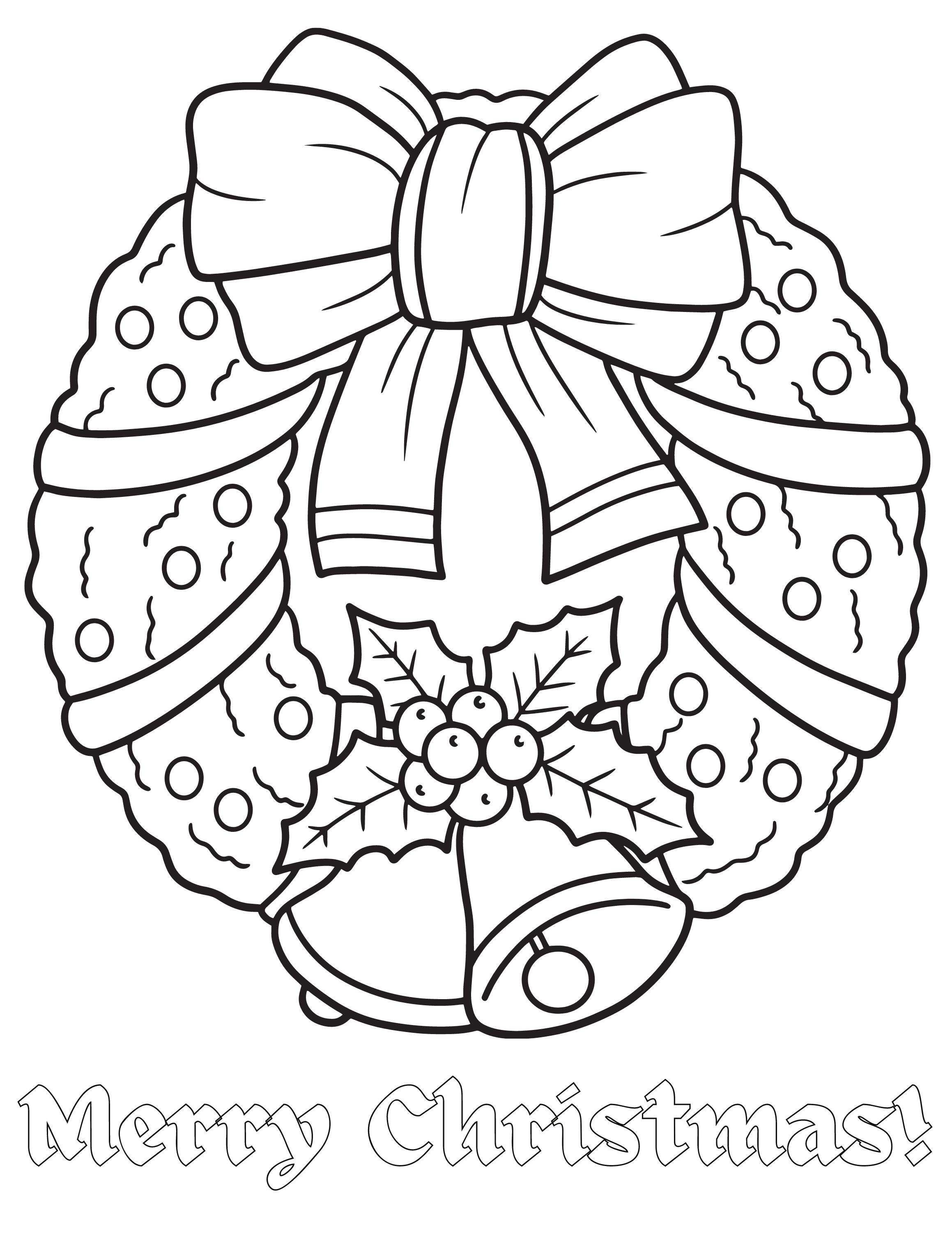Christmas Printables // Coloring Pages // Holiday Coloring, Christmas ...