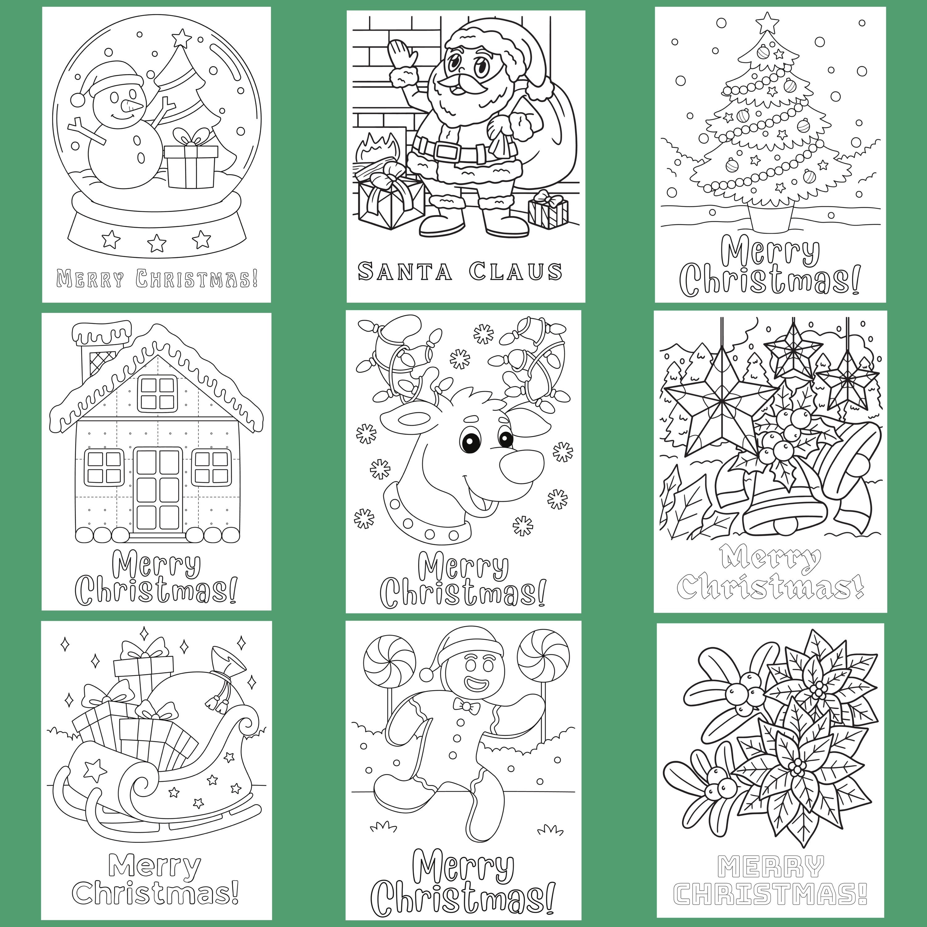 Christmas Printables // Christmas Scenes and Characters // Printable ...