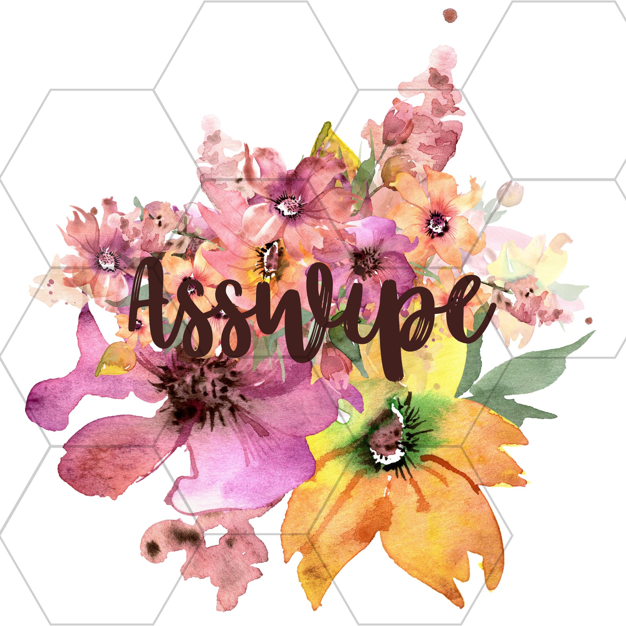 10 Curse Word Art Images // Digital PNG // Profanity Art // Floral ...