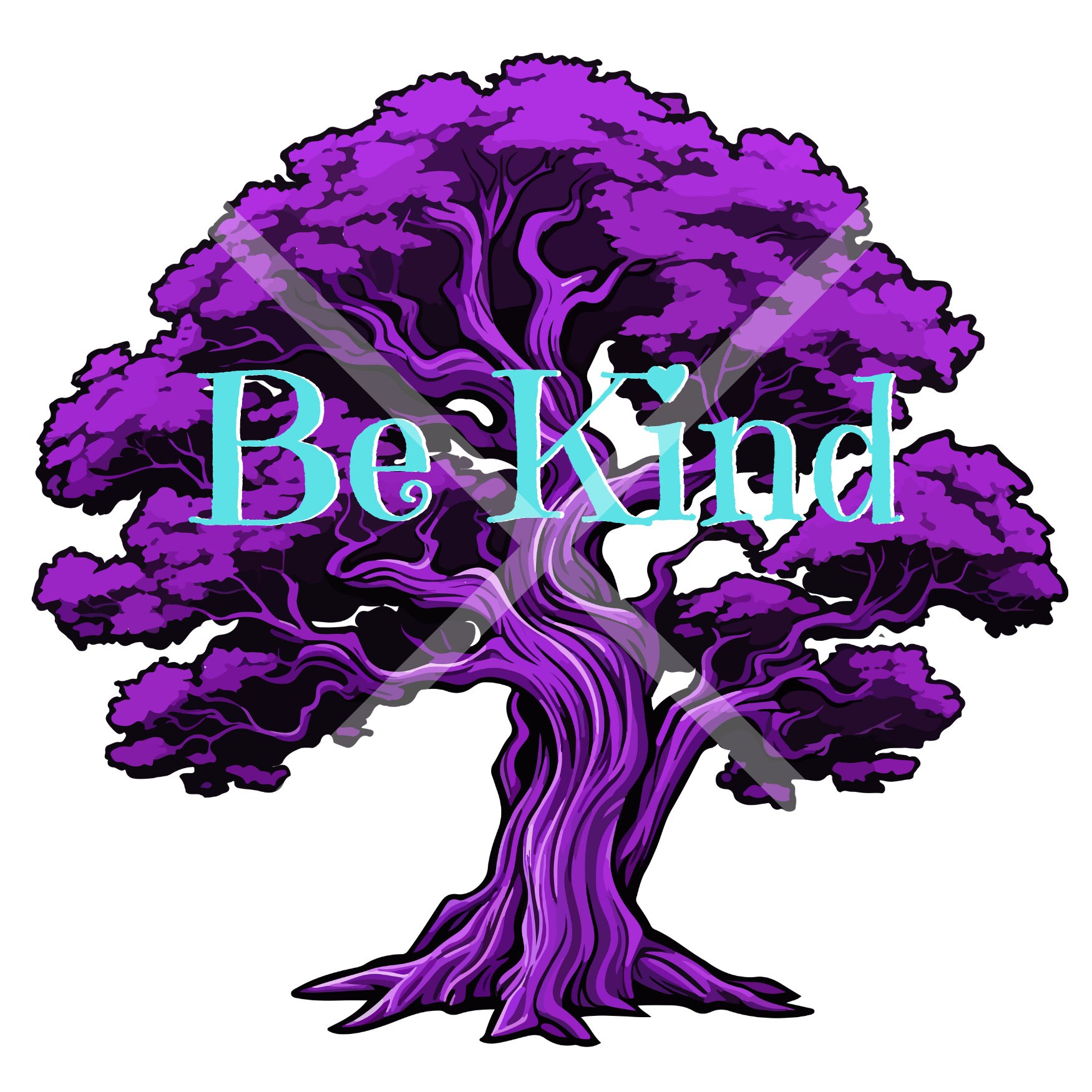 Be Kind PNG, Be Kind Tree, Sublimation Image, Dtf Image - Etsy