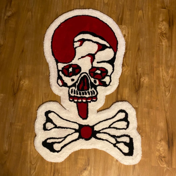 Traditional Tattoo Rug - Etsy