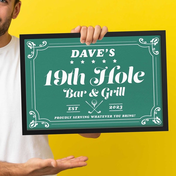 Golf Simulator Sign - Etsy