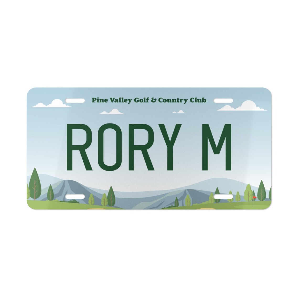 Custom Golf Cart Vanity License Plate Personalized License - Etsy