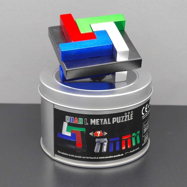 Metal Iq Puzzle - Etsy