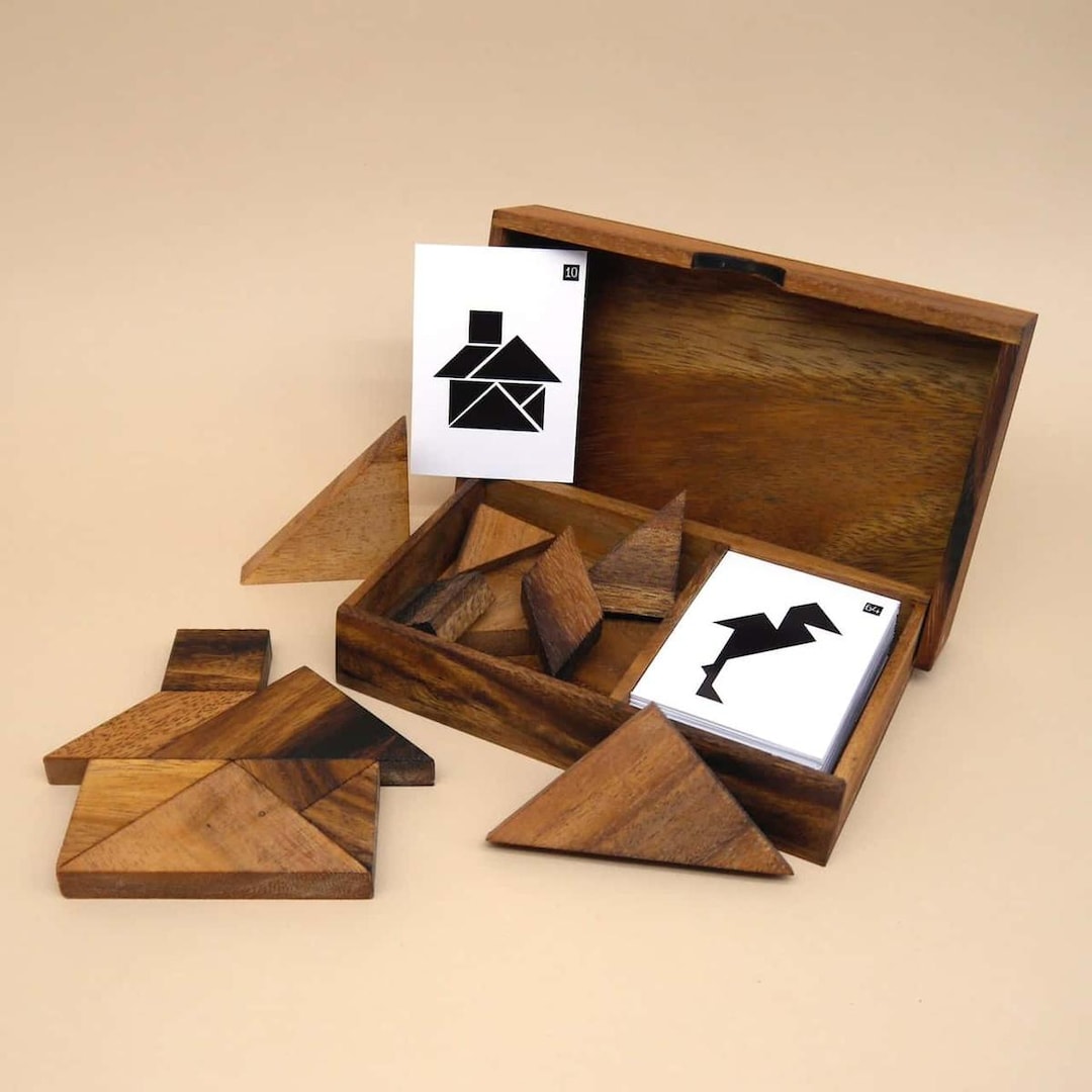 Double Tangram - Challenging Variant of the Classic Tangram for 2 ...