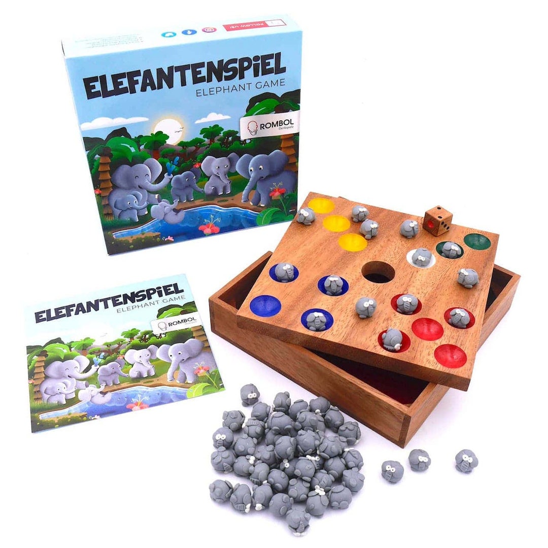 Elephant Game the Dice Game With the Cute Elephants for the Whole ...