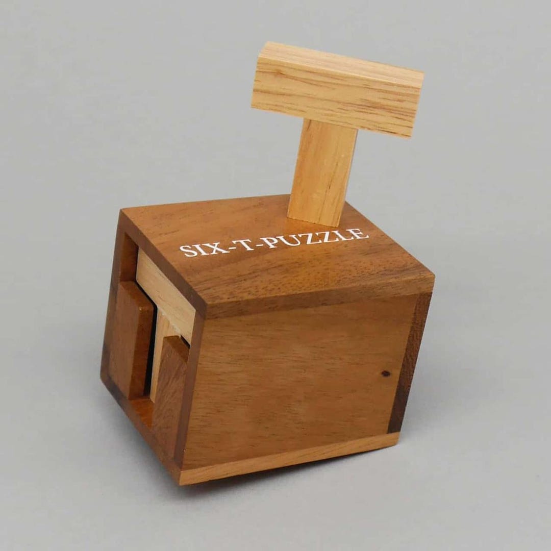 SIX-T PUZZLE - Great Packing Puzzle - Etsy
