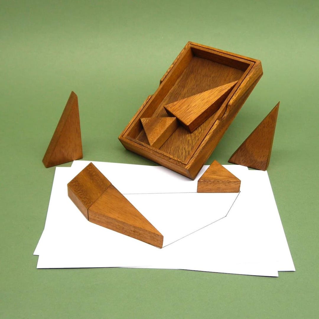 CHILDREN'S TANGRAM - Simple Tangram Variant - Etsy