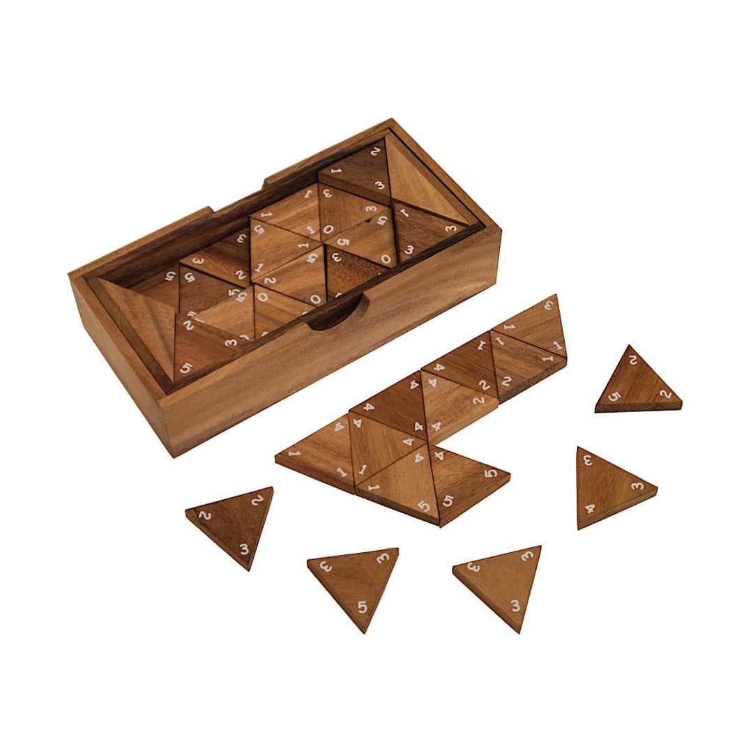 Tridomino Challenging Variant of the Domino Game With - Etsy