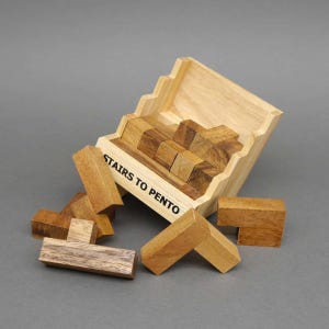 STAIRS TO PENTO - Pentomino Puzzle - Etsy