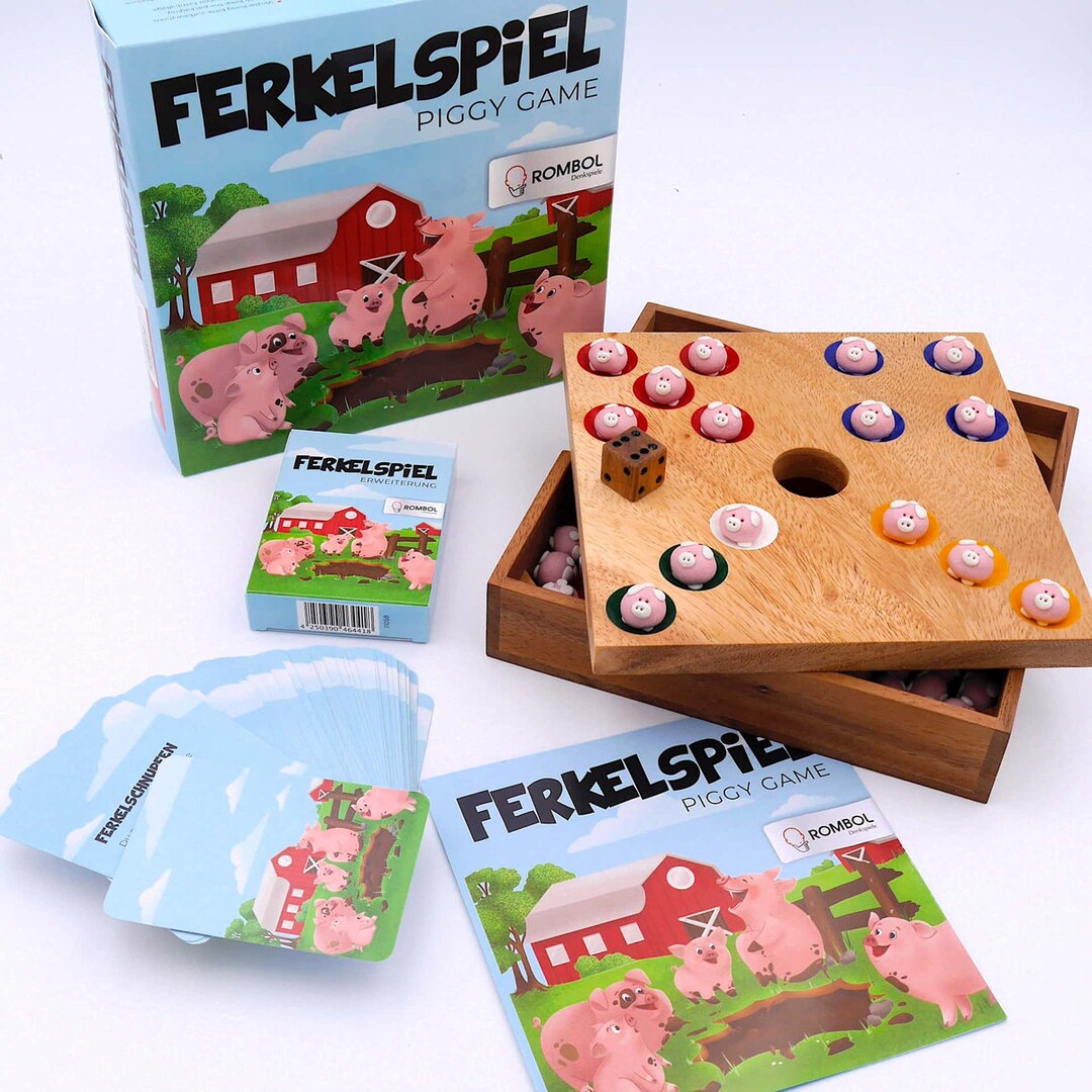 Piglet Game Premium - Fun Dice Game for the Whole Family Including ...
