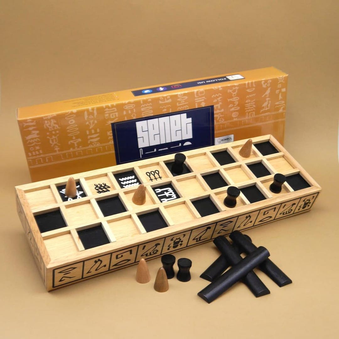 SENET - Ancient Egyptian Board Game - Etsy UK