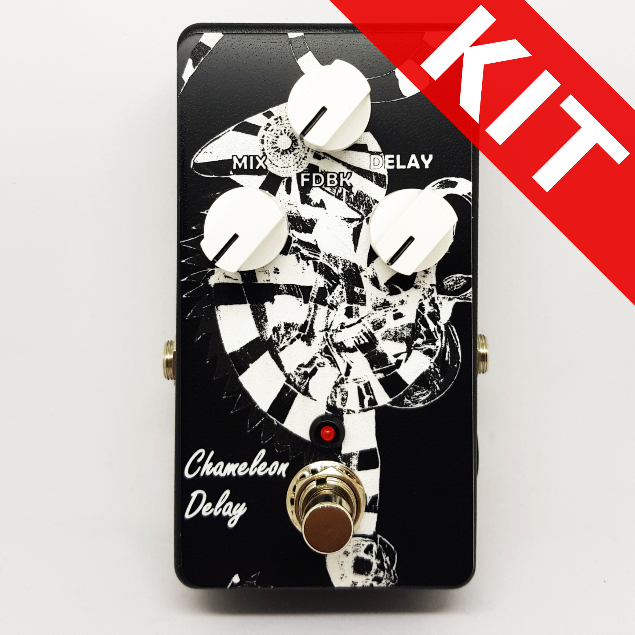 Chameleon Delay DIY Guitar Pedal Kit - Etsy