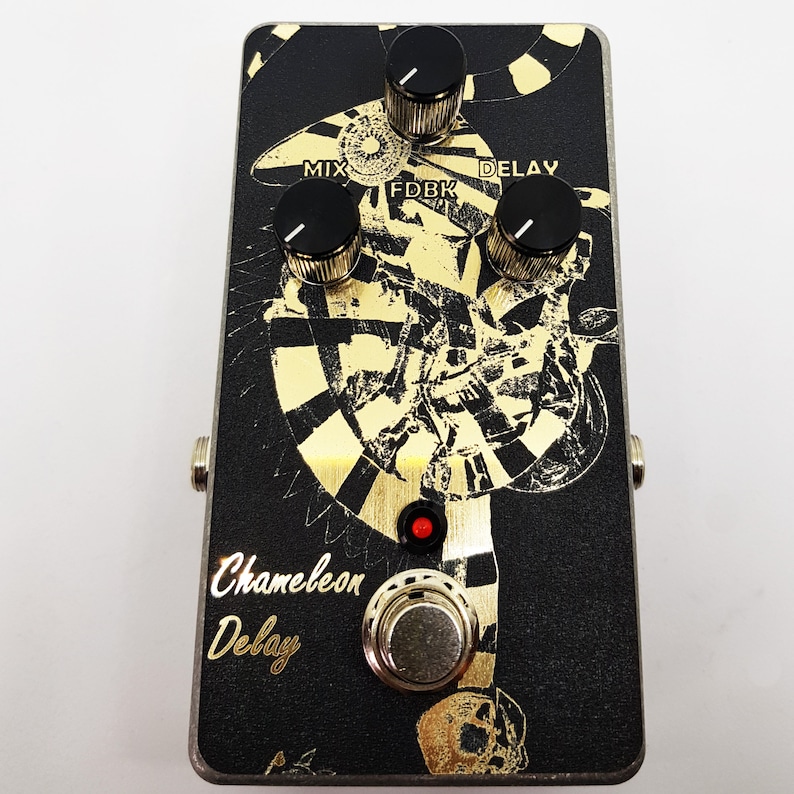 Chameleon Delay DIY Guitar Pedal Kit - Etsy