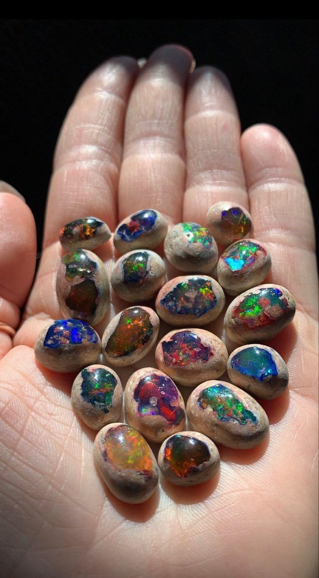Mexican Cantera Opal, Mix Cabochon Loose Gemstone Genuine High Grade ...