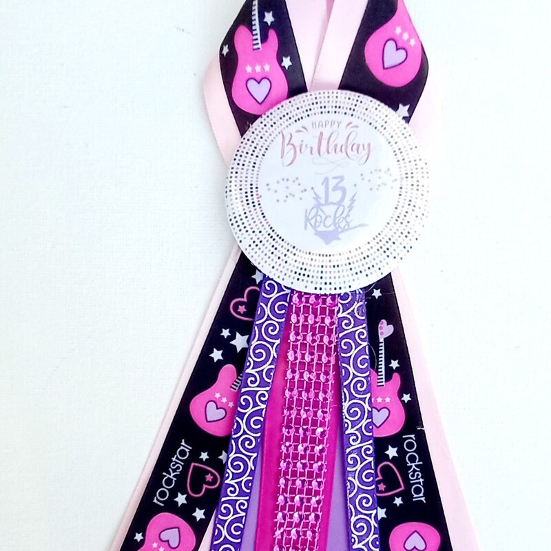 Happy Birthday Ribbon - Etsy