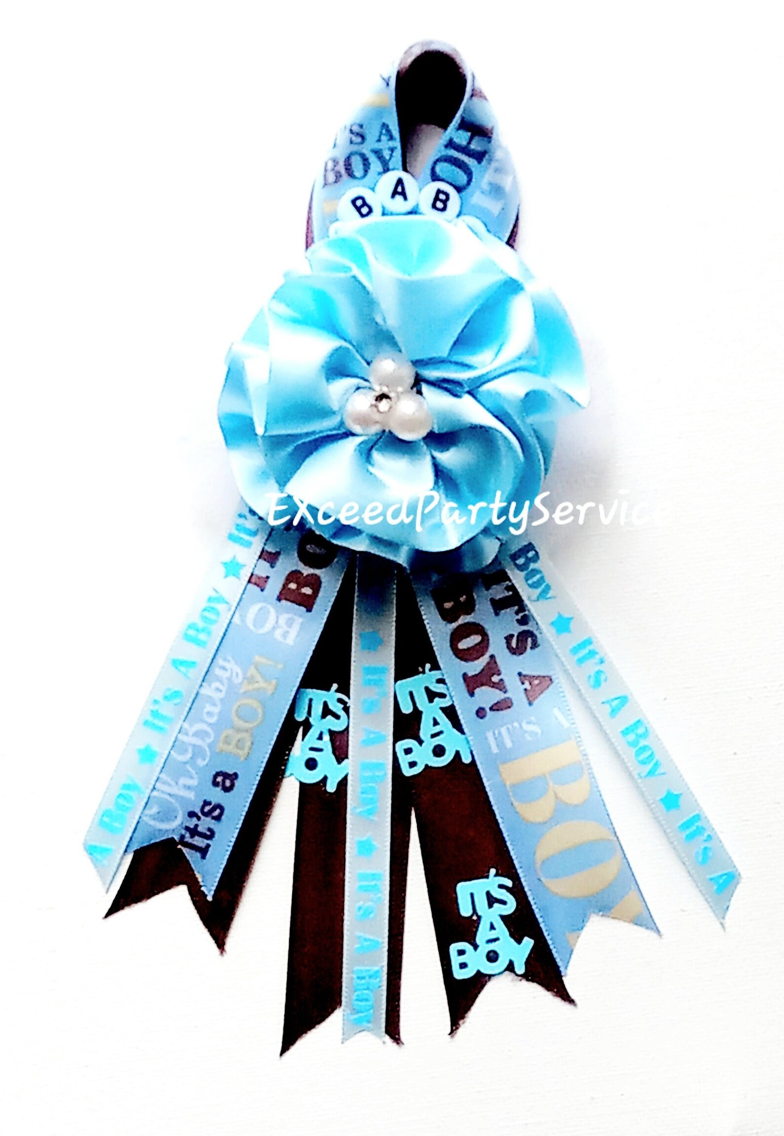 Boy Baby Shower Party Ribbon Baby Shower /mommy to Be Ribbon/ Baby ...