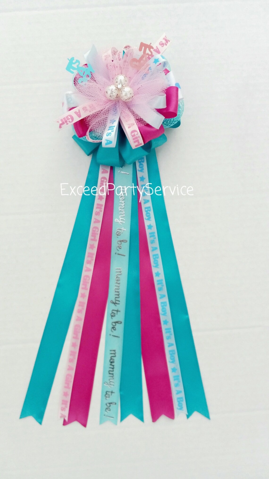 Twins Baby Shower /gender Reveal Baby Shower/ Baby Shower Mom to Be ...