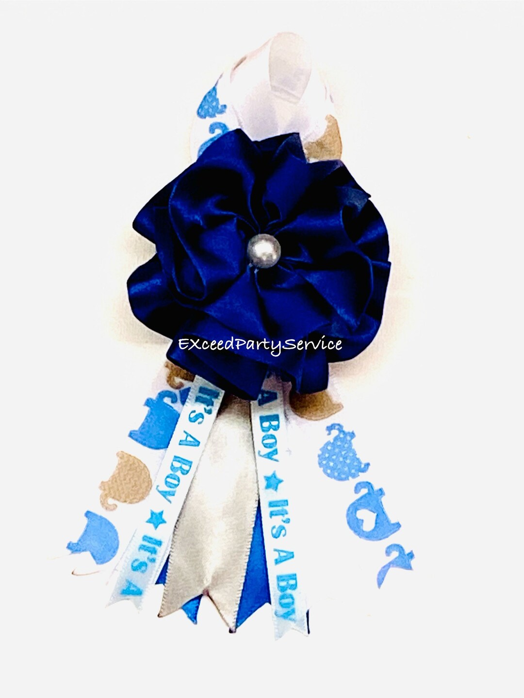 Boy Baby Shower Party Ribbon Baby Shower /mommy to Be Ribbon/ Baby ...