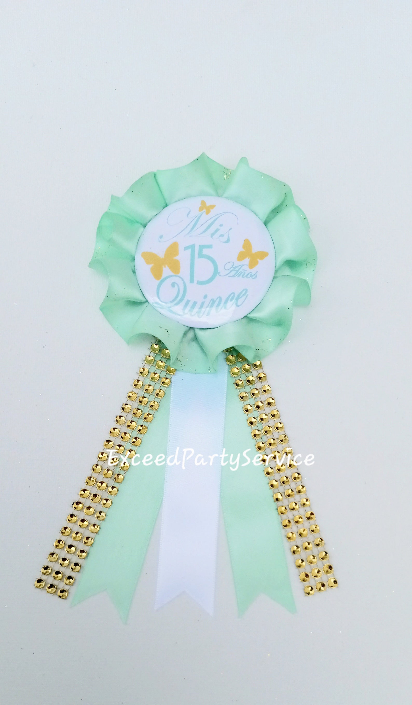 Mis Quince Anos Birthday Party Fiesta/ Quinceanera Fiesta Ribbon ...
