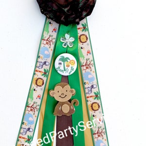 Jungle Safari Zoo Animal Baby Shower Mom and Dad Baby Shower Party ...