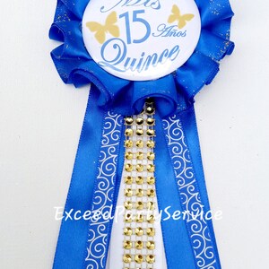 Mis Quince Anos Birthday Party Fiesta/ Quinceanera Fiesta Ribbon ...