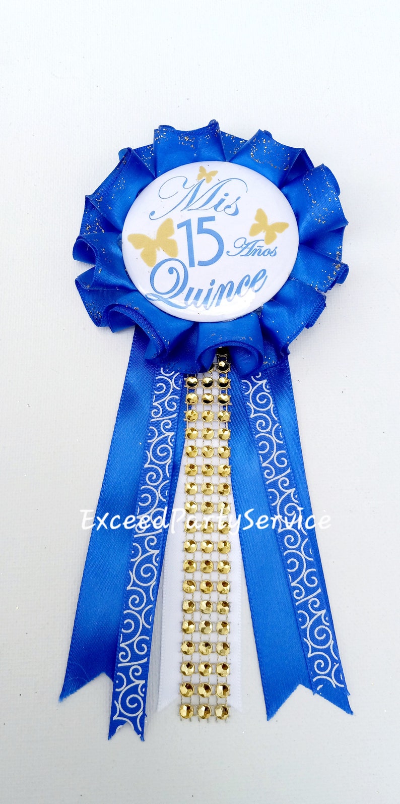 Mis Quince Anos Birthday Party Fiesta/ Quinceanera Fiesta Ribbon ...