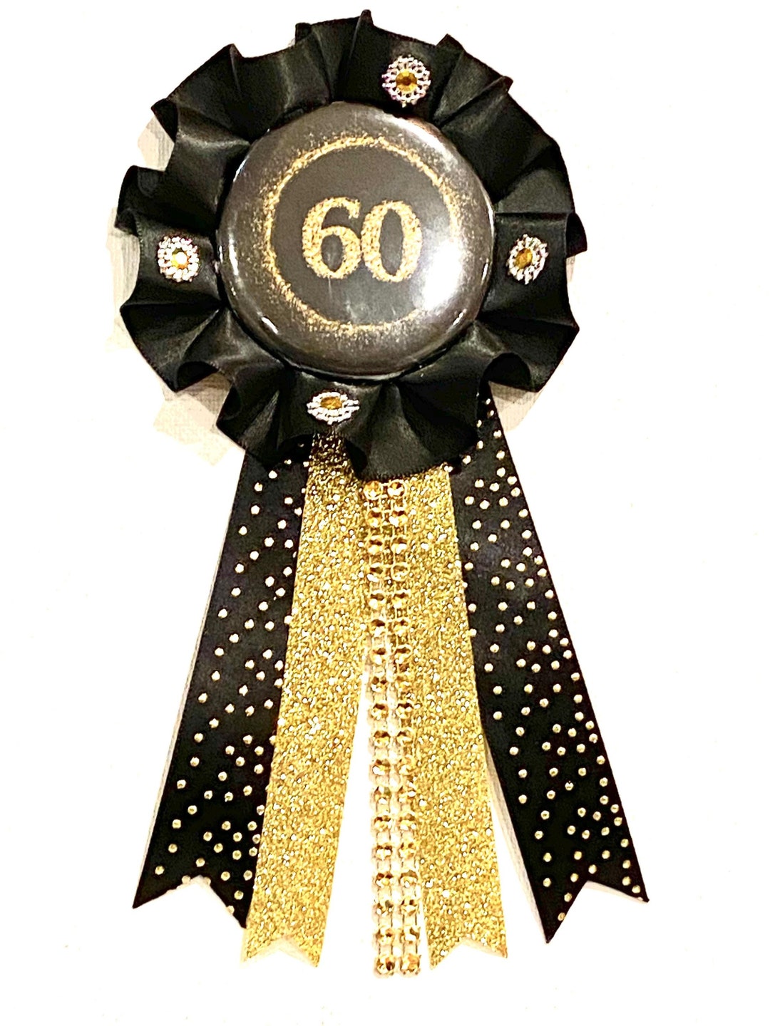 Birthday Badge Birthday Number Pin Custom Birthday Pins Award Ribbon ...