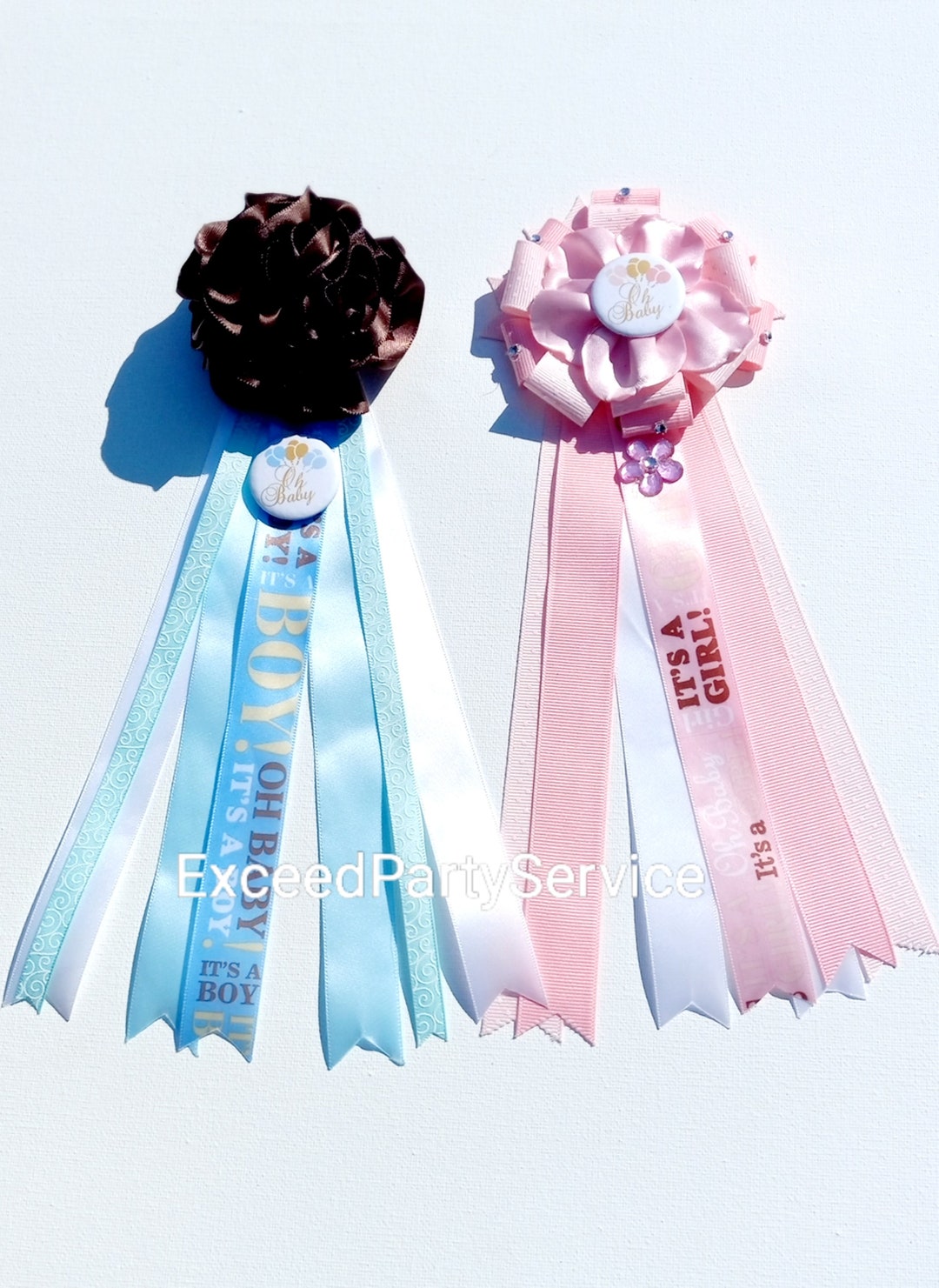 Oh Baby Theme Baby Shower Party Oh Baby Theme Baby Shower Party Ribbon ...