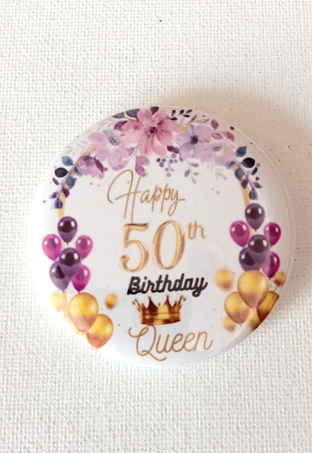 Birthday Pin / Queen Party Theme/queen Birthday Ribbon Corsage/queen ...