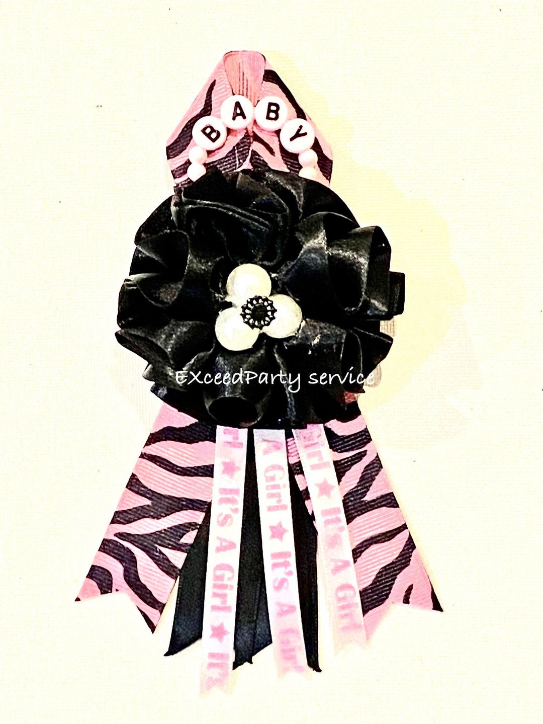 Girl Boy Baby Shower Party Ribbon Baby Shower /mommy to Be Ribbon/ Baby ...