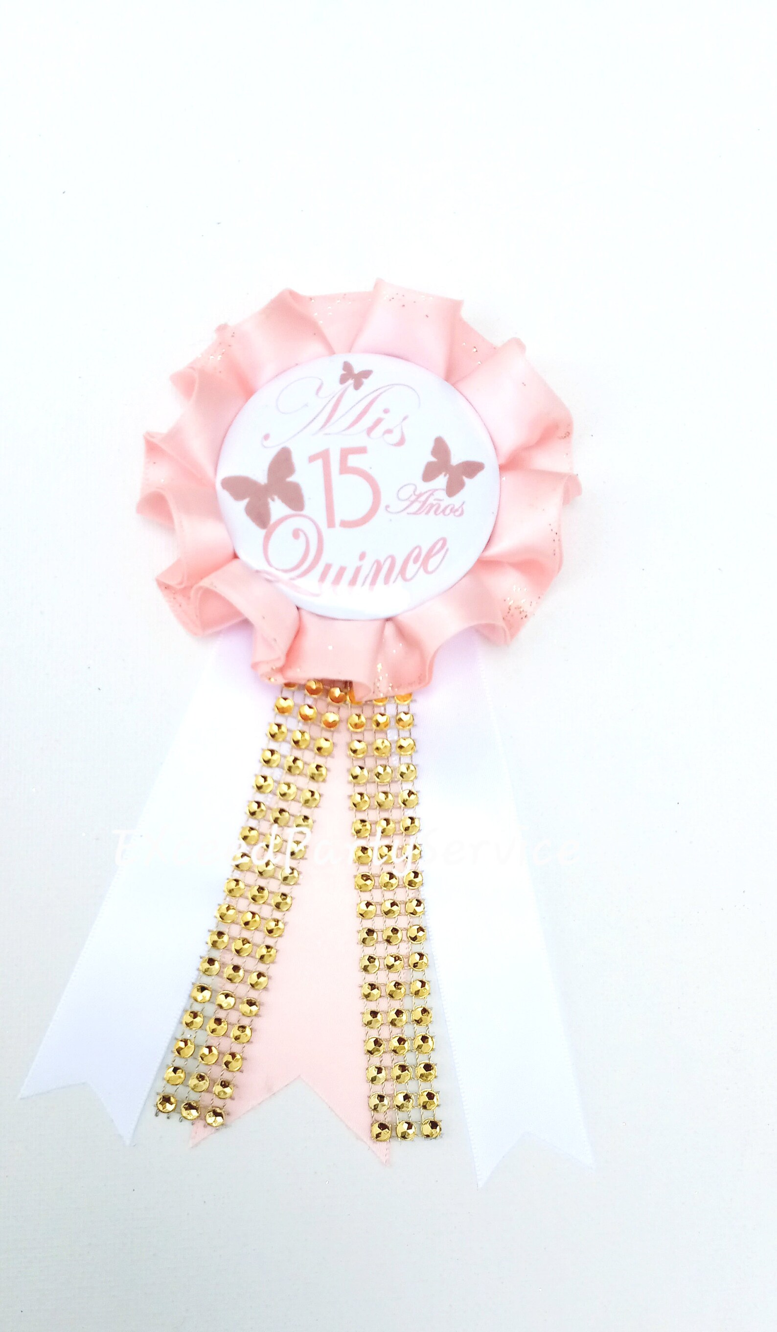 Mis Quince Anos Birthday Party Fiesta/ Quinceanera Fiesta Ribbon ...