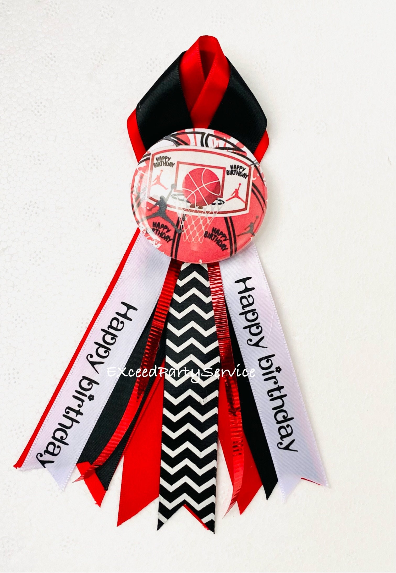 Happy Birthday Ribbon Badge Corsage - Etsy