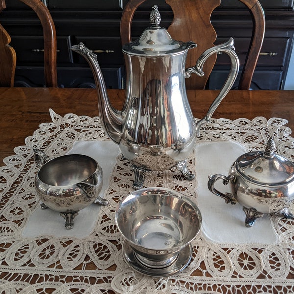 International Silver Co Tea Set - Etsy