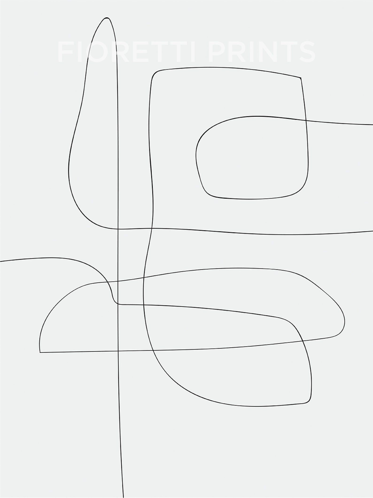 Minimal Line Art Print - Etsy