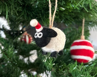 Christmas Tree Sheep Family - Etsy
