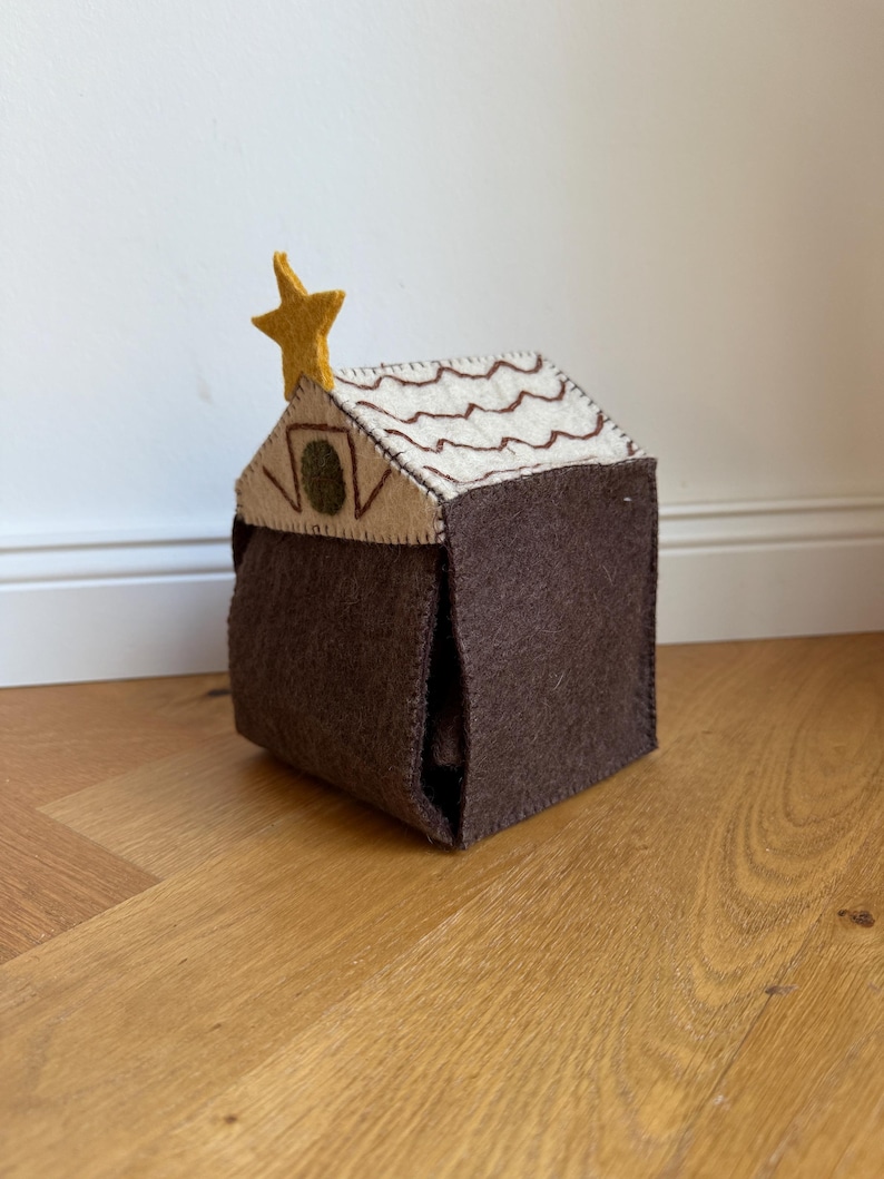 Felt Nativity Scene I Christmas Decoration I Handmade I Mary and Joseph ...